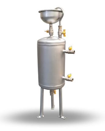 Chemical Dosing Pot, 304SS, 14 litre – WaterPro